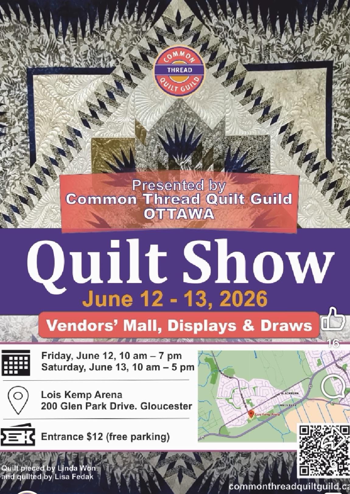 2026 Quilt Show - Common Thread Quilt Guild